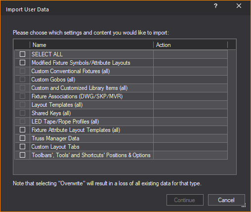 WYSIWYG user interface