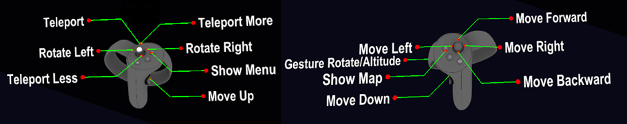 Virtual Reality mode